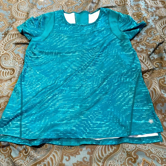 Tek Gear Tops Tek Gear Dry Tek Womans Athletic Tshirt Teal Blue Size Large Poshmark
